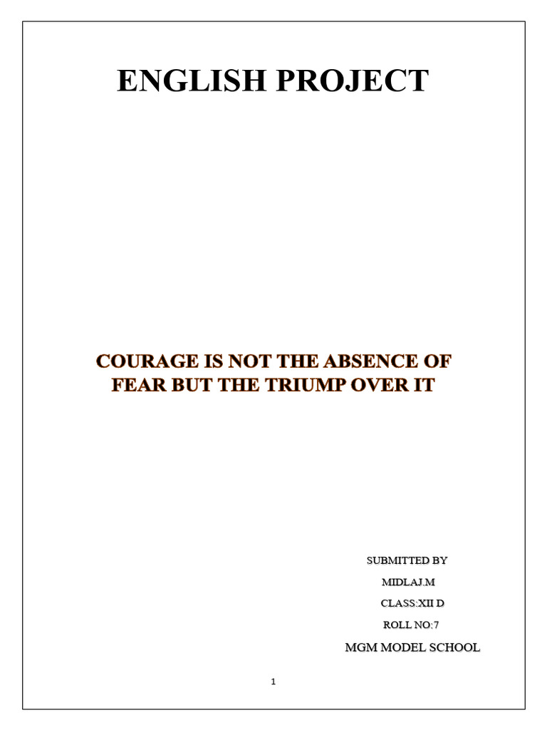English Project | PDF