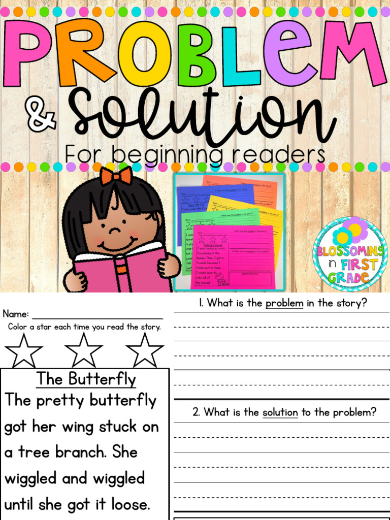 Problem and Solution For Beginning Readers | PDF