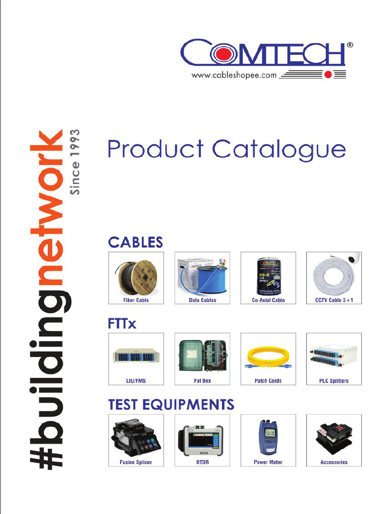 Comtech Digitronics Catalouge Jan 2024 | PDF