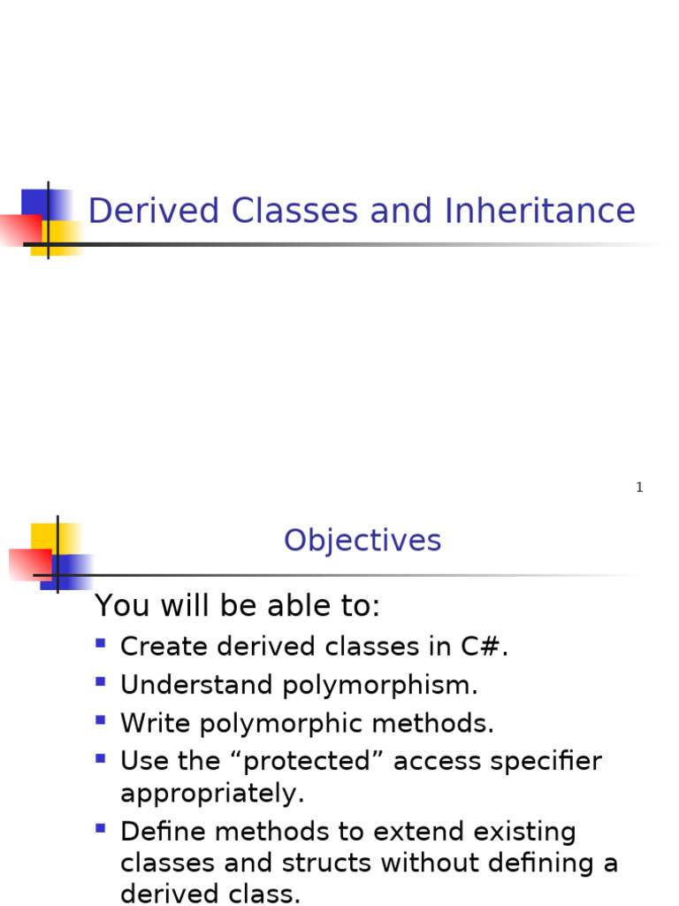 028 Inheritance | PDF