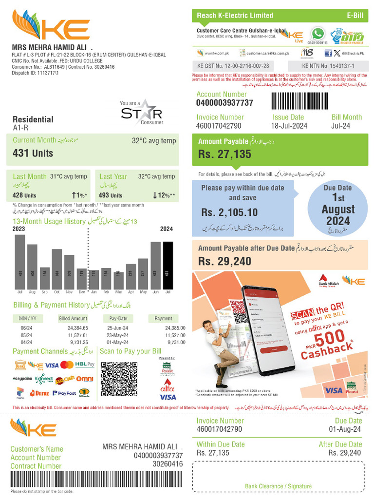 Units: Mrs Mehra Hamid Ali | PDF