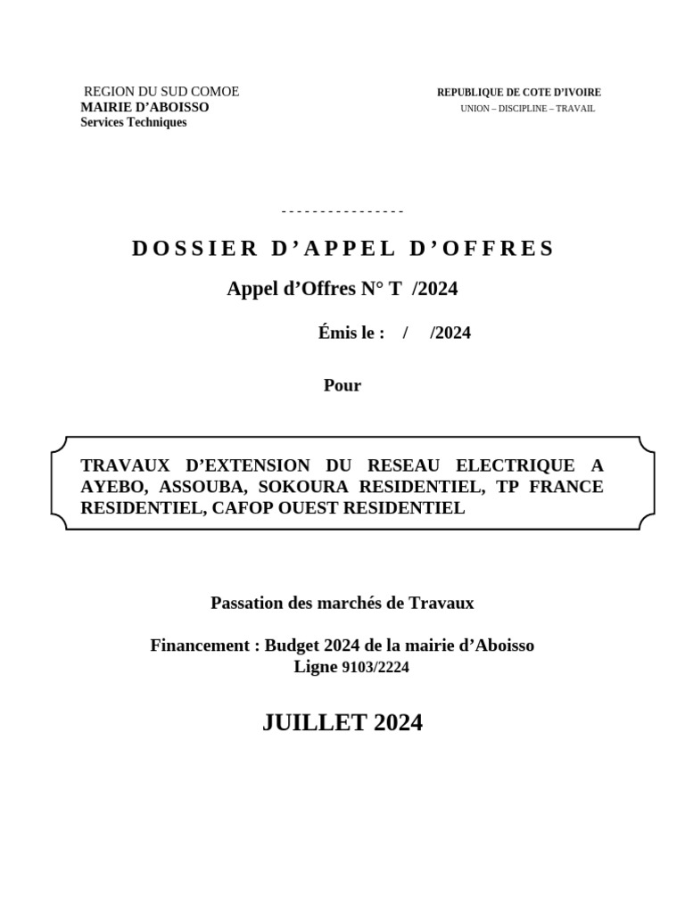 Correctif Originale Dao Extension Aboisso | PDF