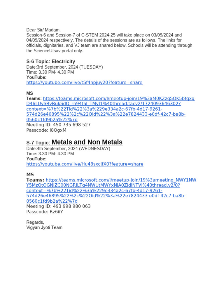 Session 6 and 7 | PDF