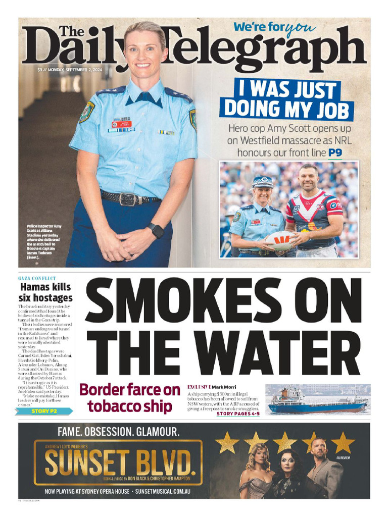 ® The Daily Telegraph Sidney Austrália 02-08-2024 | PDF