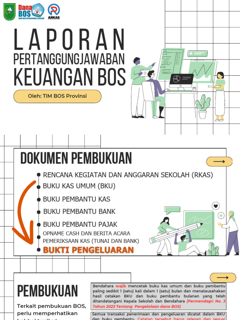 Laporan Pertanggungjawaba Keuangan BOS | PDF