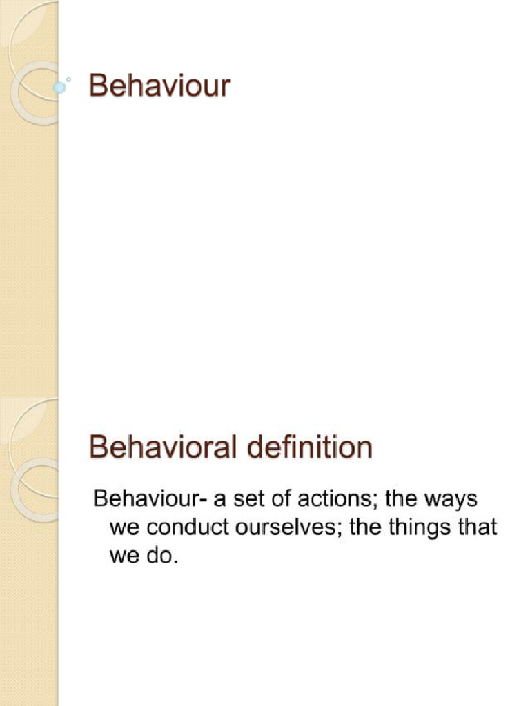 Behavior Change | PDF