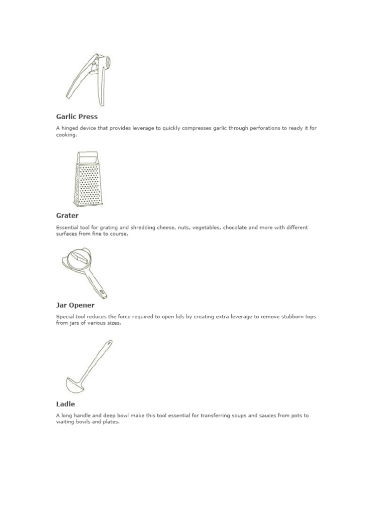 Encyclopedia of Kitchen Utensils and Other Instruments-2 | PDF