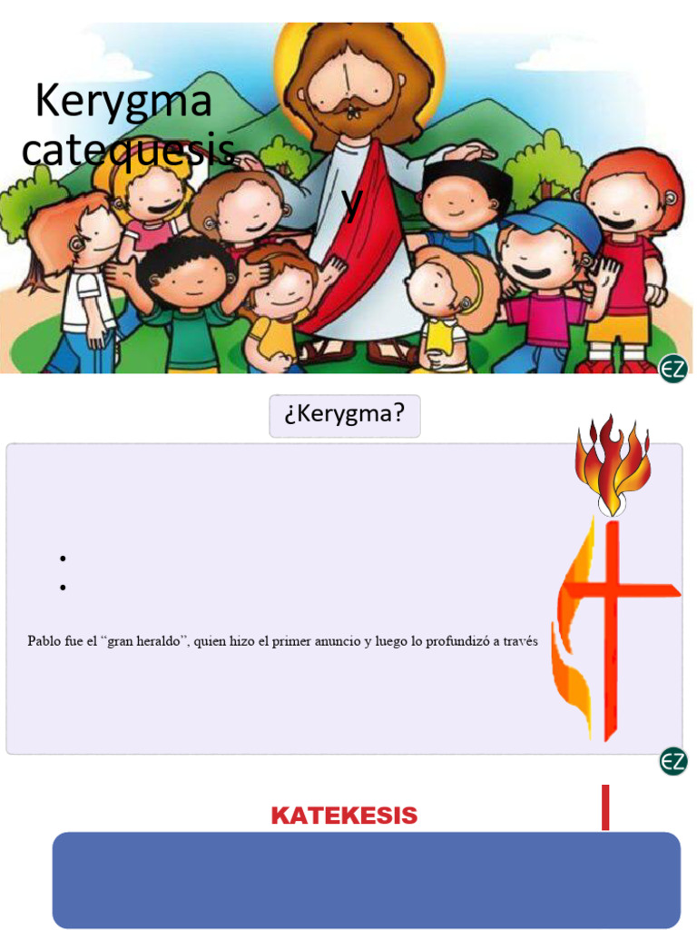Kerigma y Catequesis Pbro Endeer Zapata | PDF