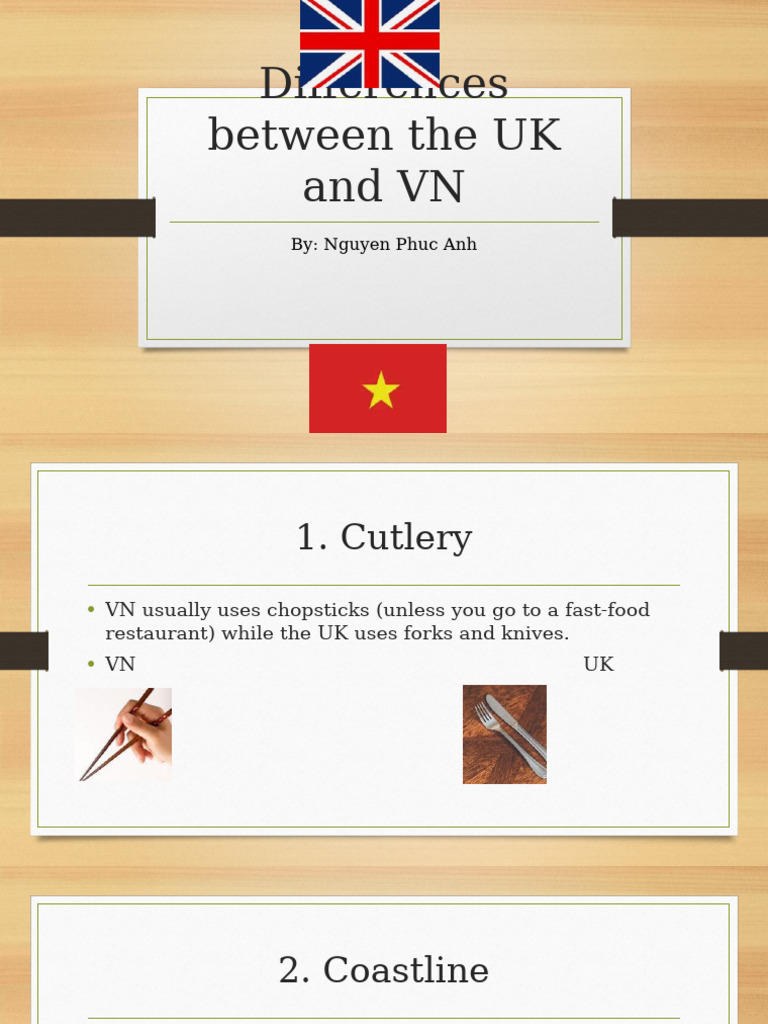 Differences Between The UK and VN | PDF