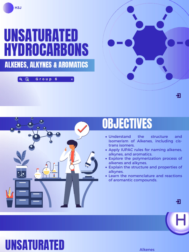 Group 6 - Unsaturated Hydrocarbon | PDF