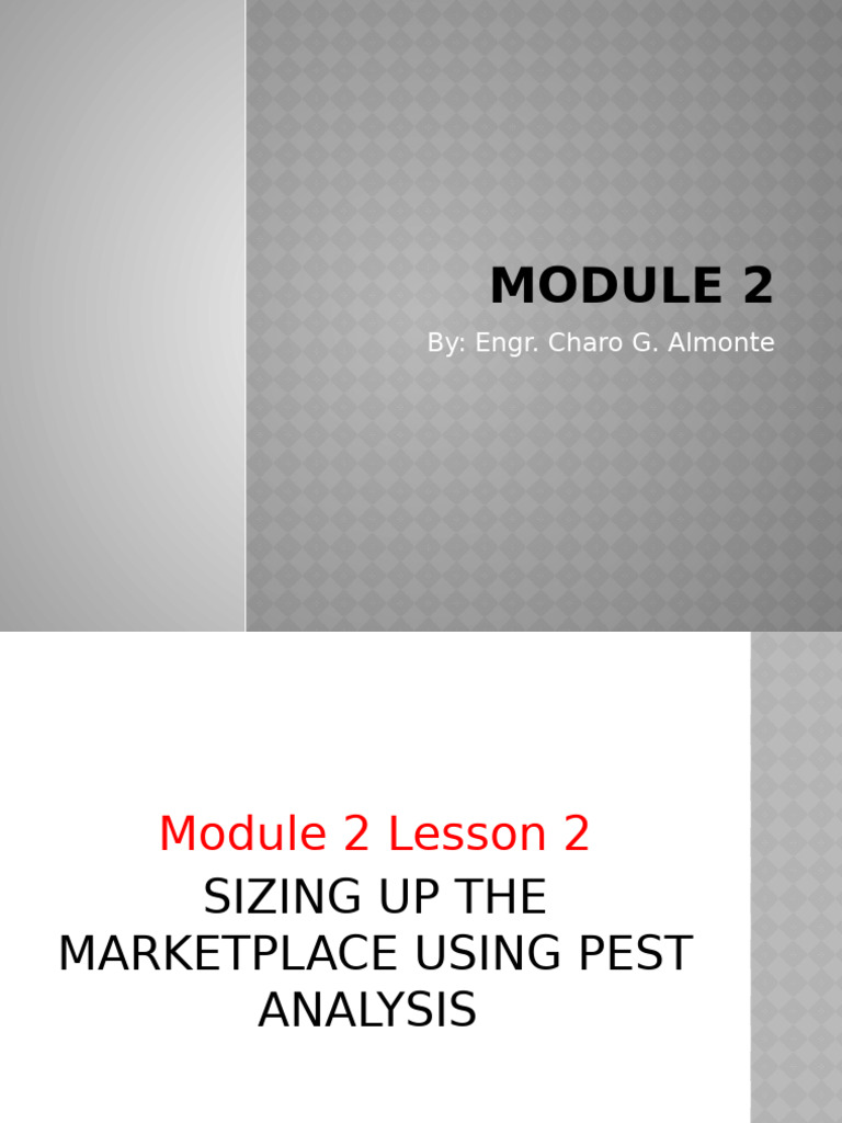 Module 2 Lesson2 | PDF