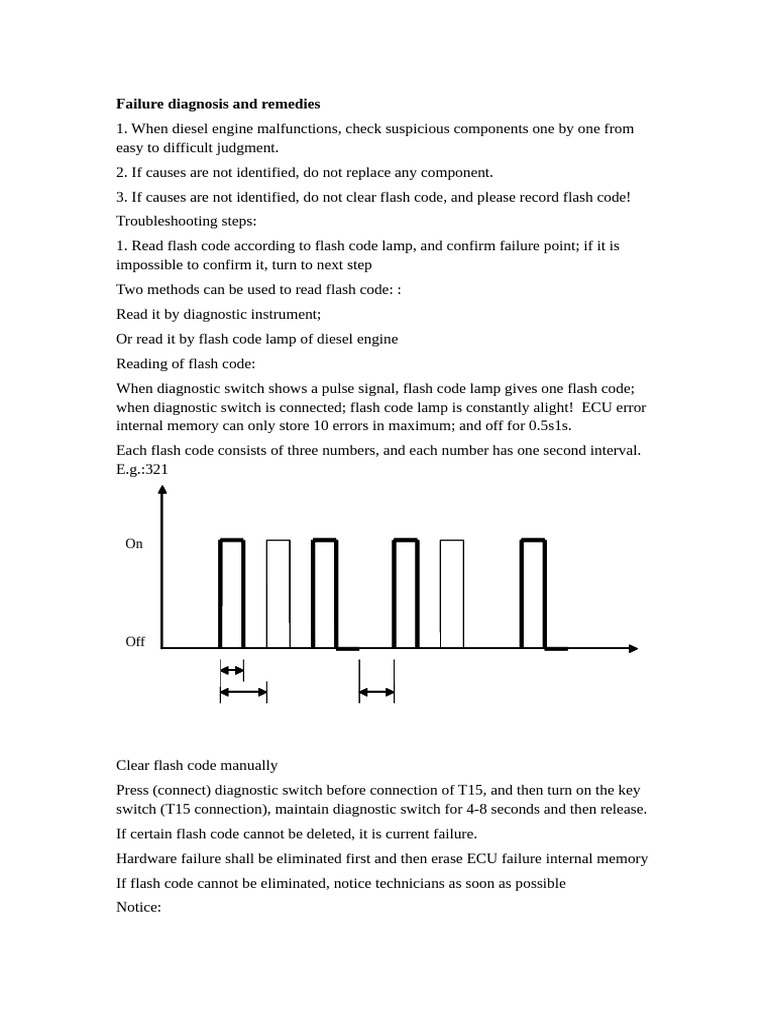 Failure Diagnosis and Remedies | PDF