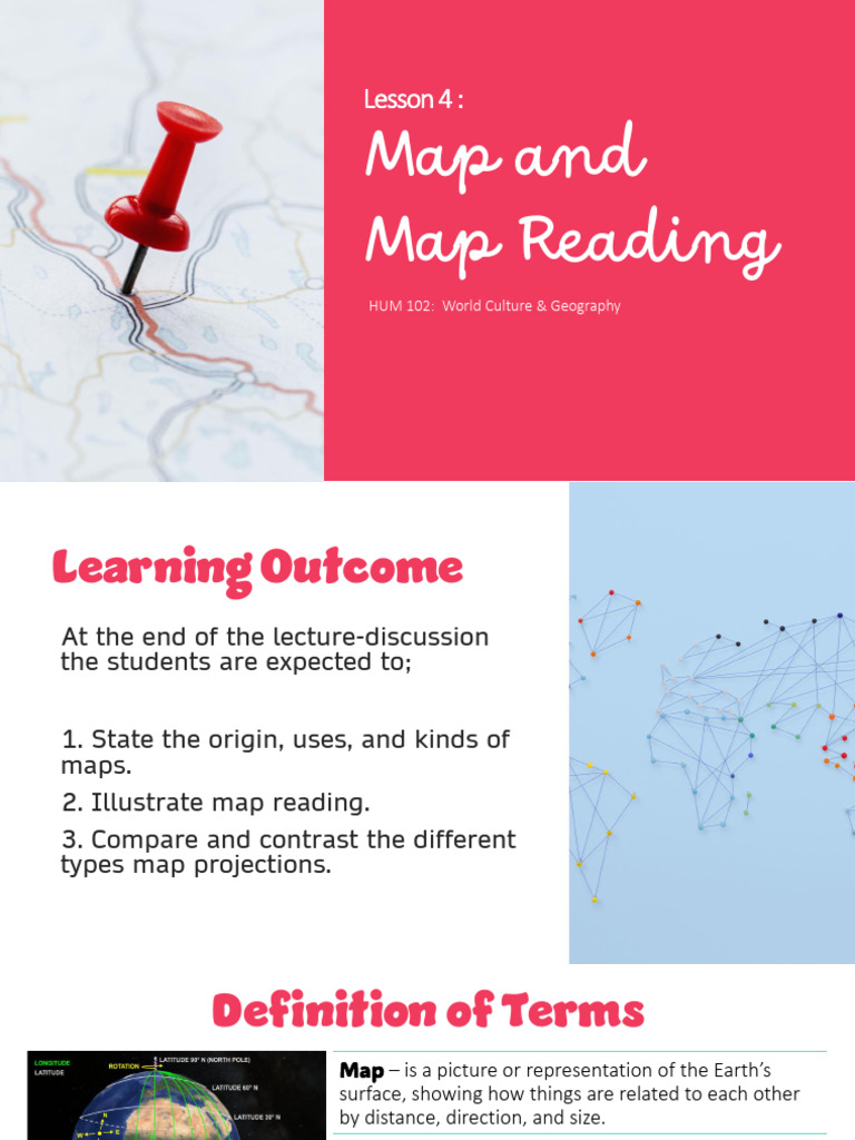 Map and Map Reading | PDF