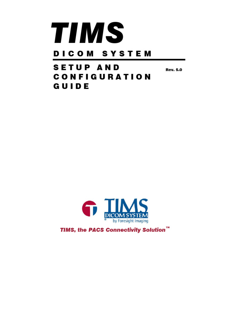 TIMS Setup Guide | PDF