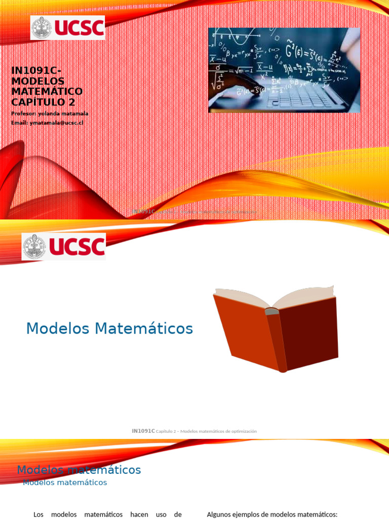 Clase 2 Modelamiento Matematico | PDF