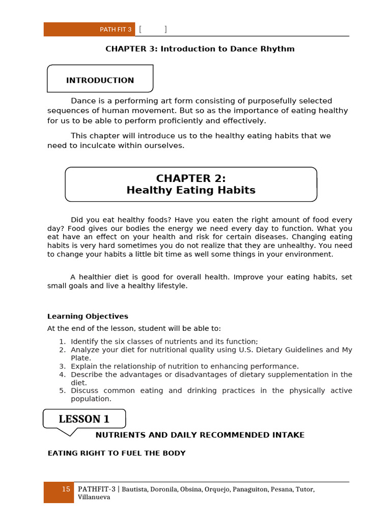 Pathfit 3 Module Chapter 2 1 | PDF