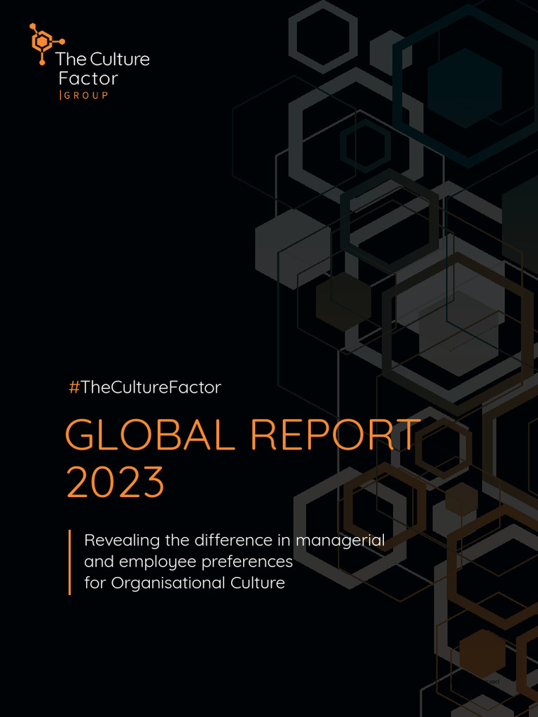 The Culture Factor - Global Report | PDF