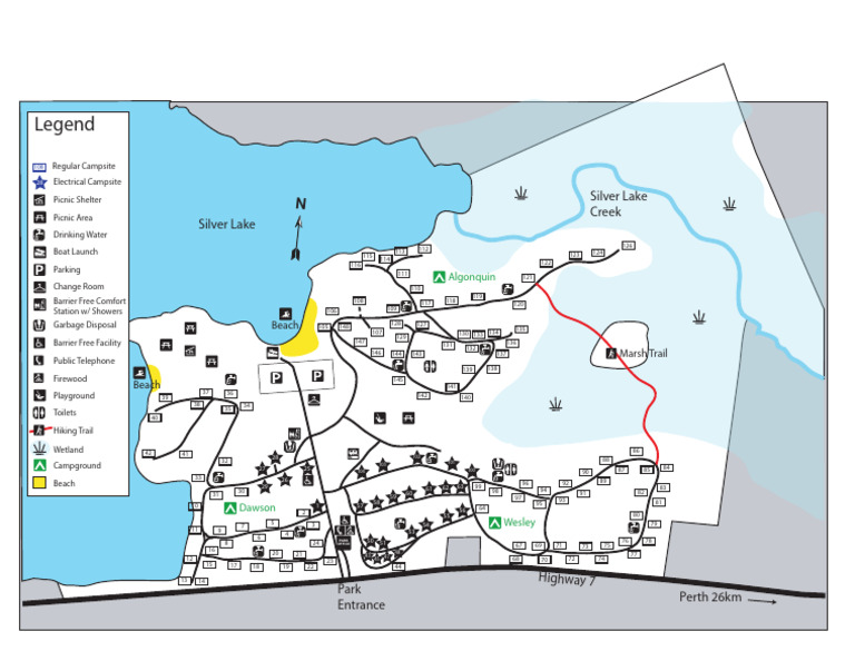 Park Map | PDF | Campsite