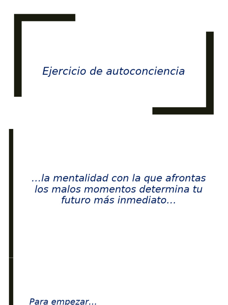 Autoconciencia | PDF
