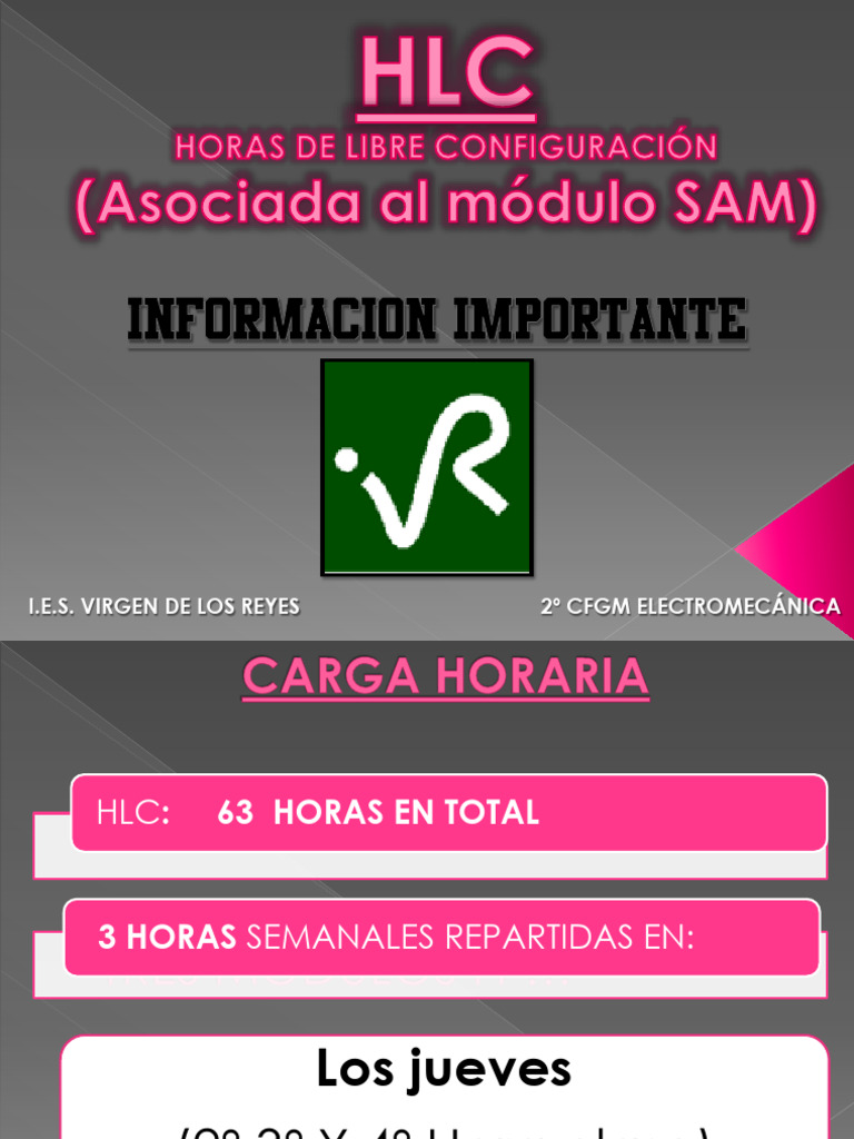 INFORMACIÓN Evalución HLC | PDF