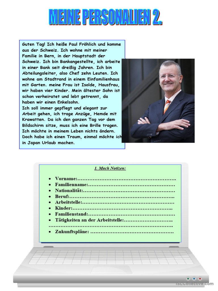Postteil Der Personalien