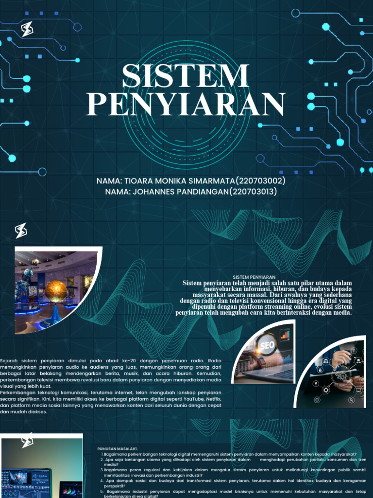 Sistem Penyiaran | PDF Sistem Penyiaran | PDF