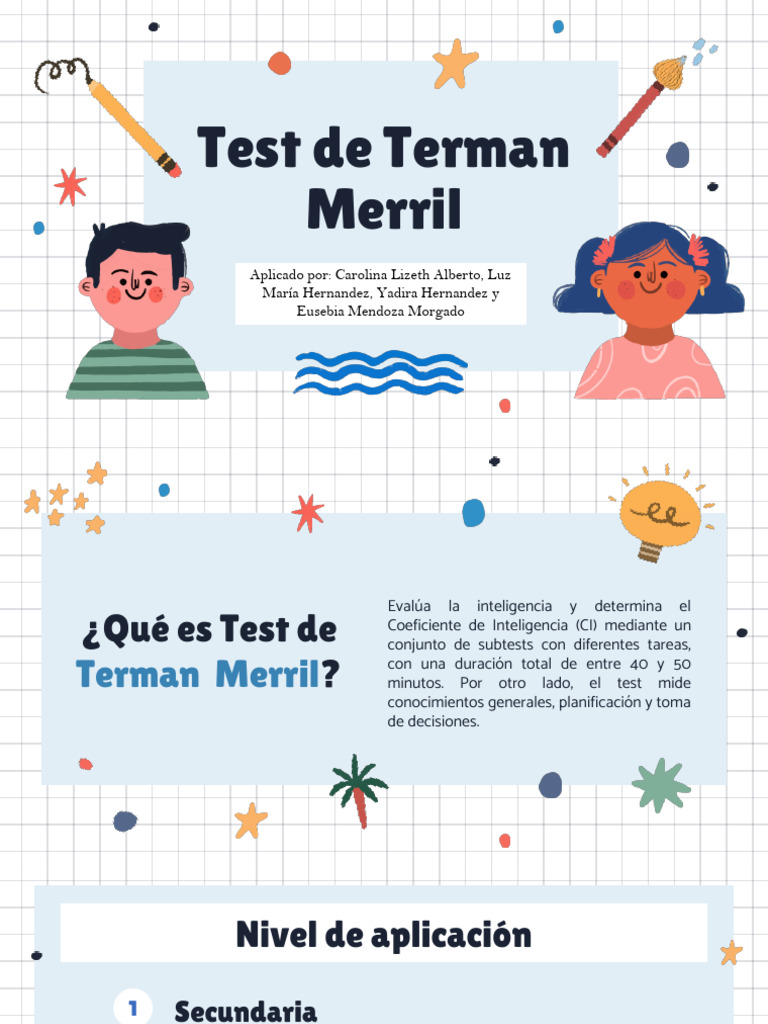 Test Terman Merril | PDF