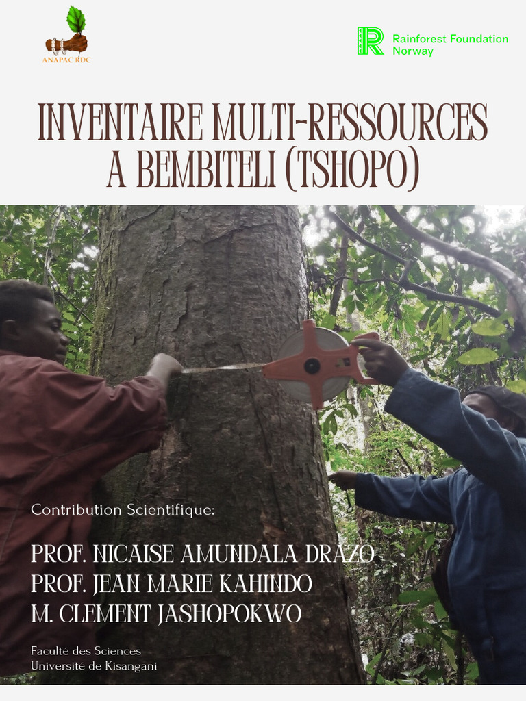 Inventaire Multi-Ressources Bembiteli | PDF