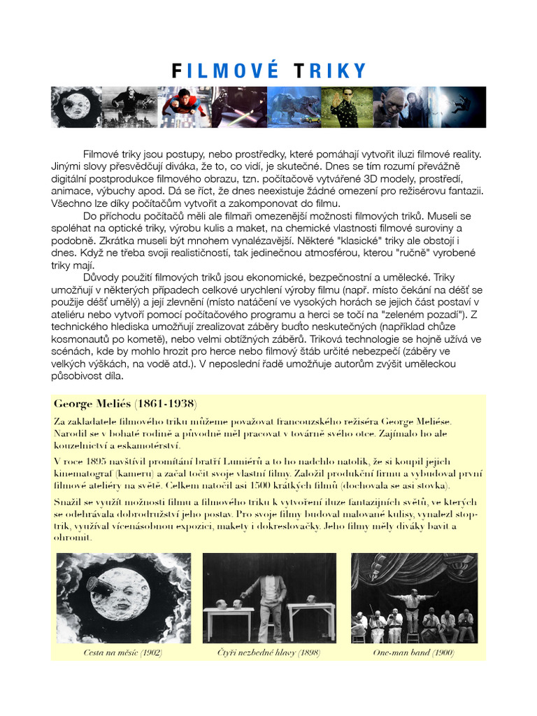 Filmovy Trik 01 | PDF