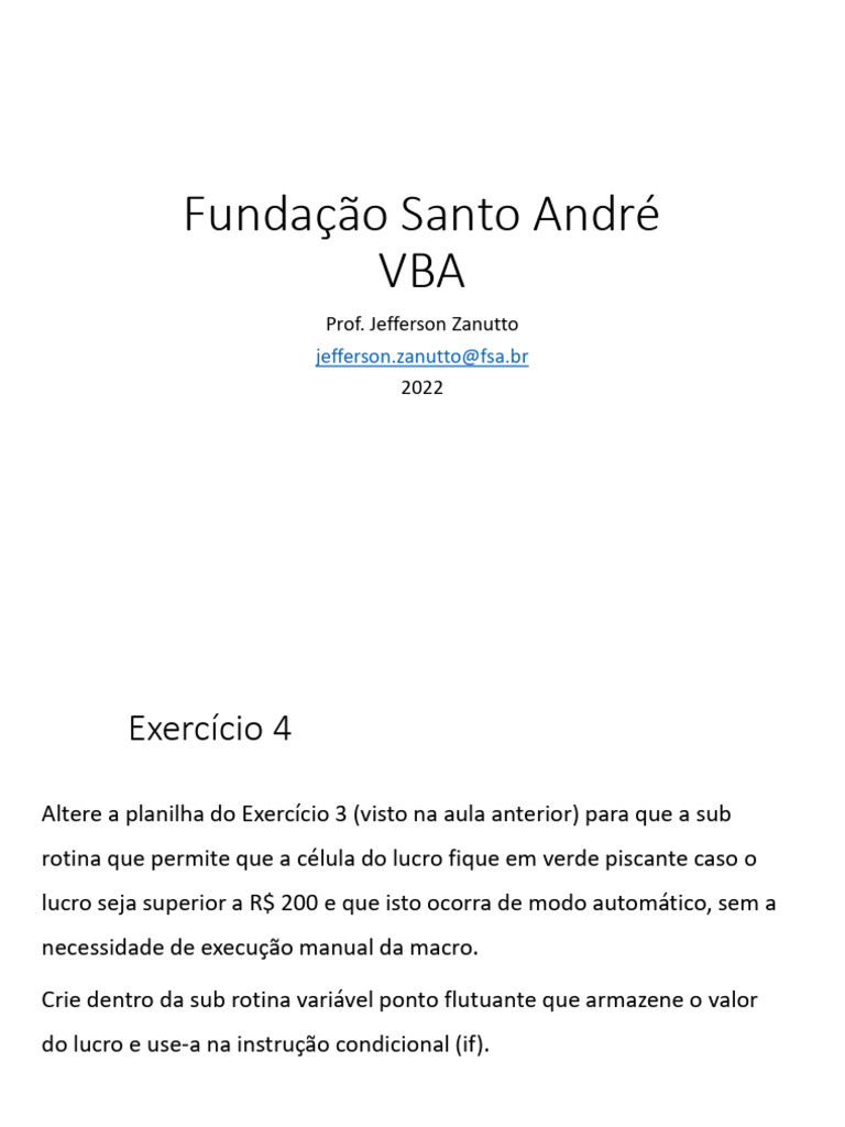 Aula 03 | PDF