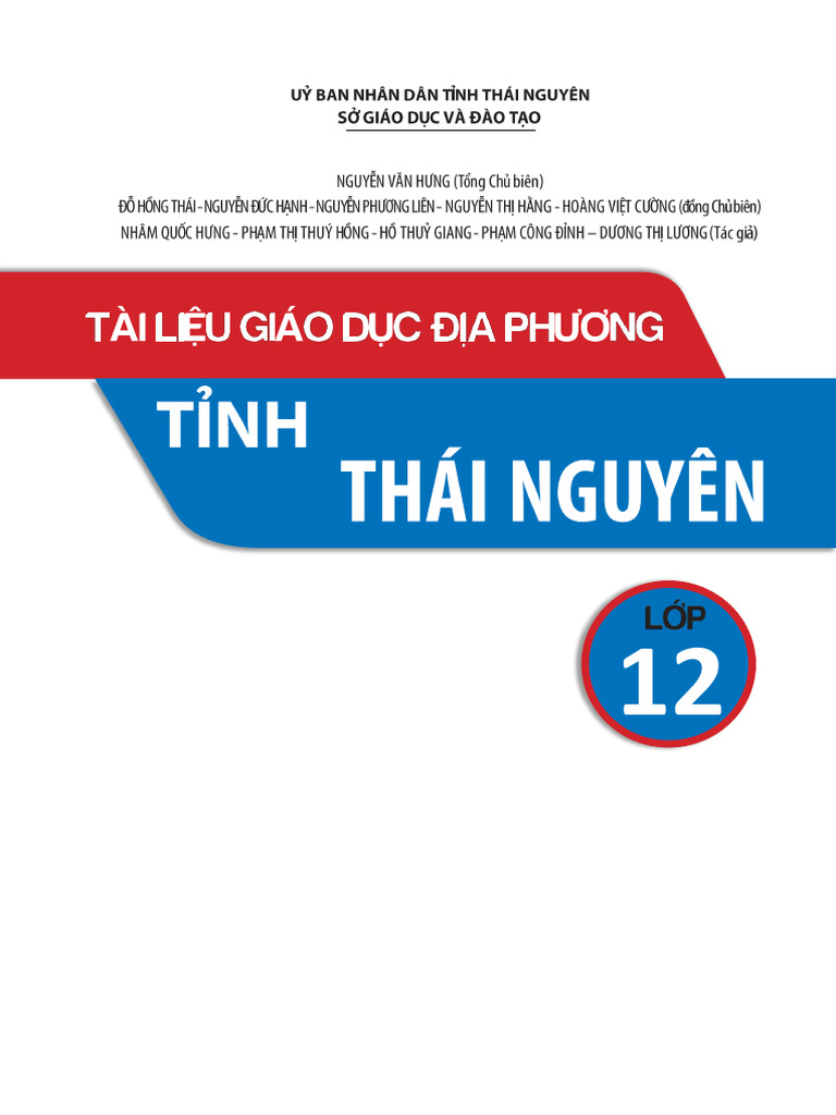 GDDP Thái Nguyên 12 | PDF