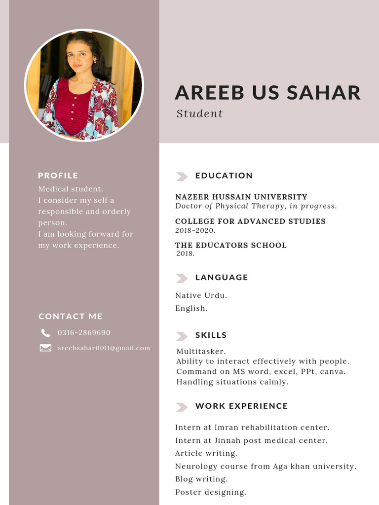 Areeb Resume | PDF