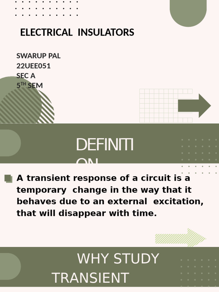 Transient Analysis | PDF