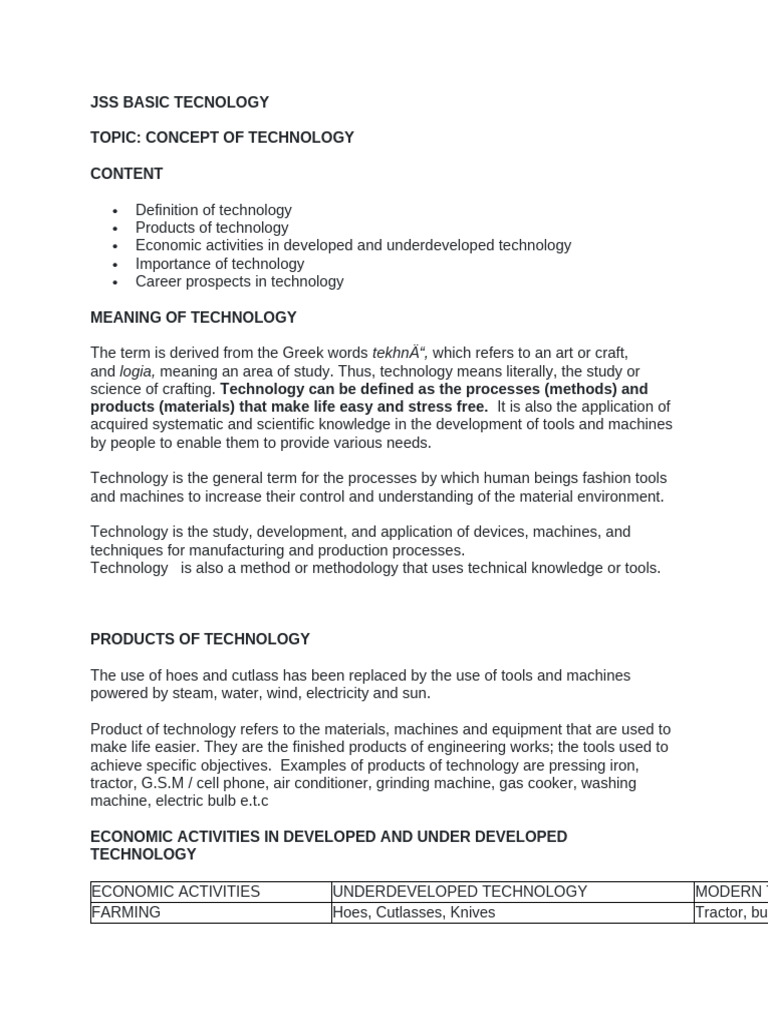 Secondary School Notes | PDF
