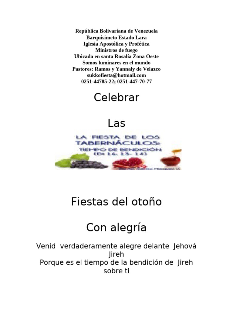 Celebra Las Fiestas | PDF
