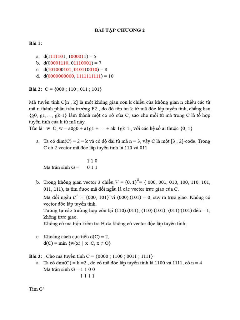 bài tập lttt | PDF