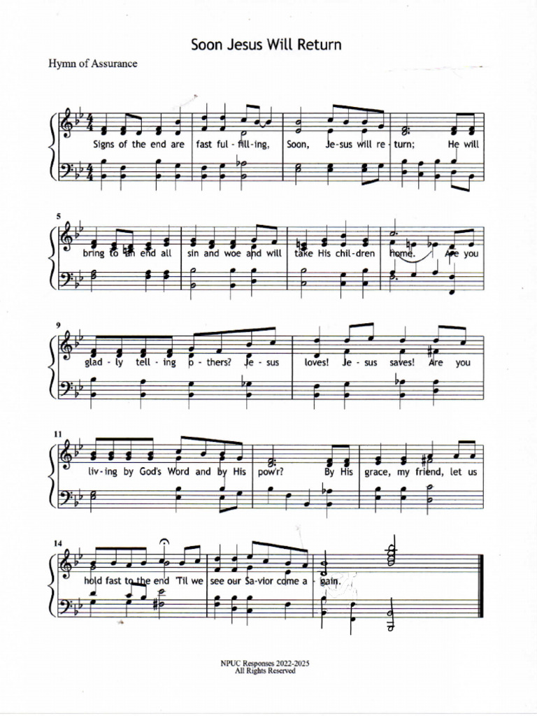 6 Soon Jesus Will Return | PDF