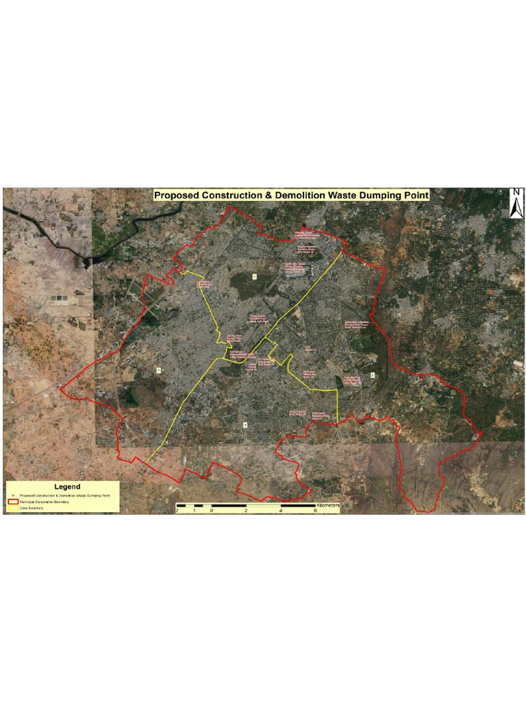 Dumping Points For C&D Waste | PDF
