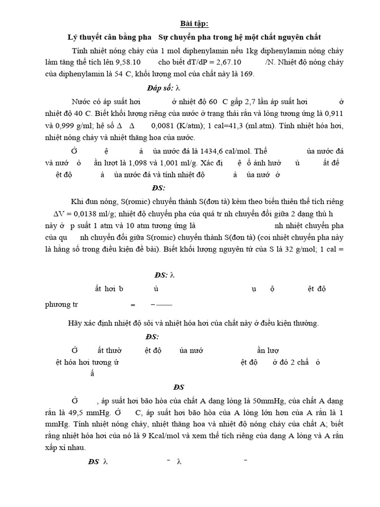 BT LTCB Pha - CB Pha He 1 Cau Tu - SV-new | PDF