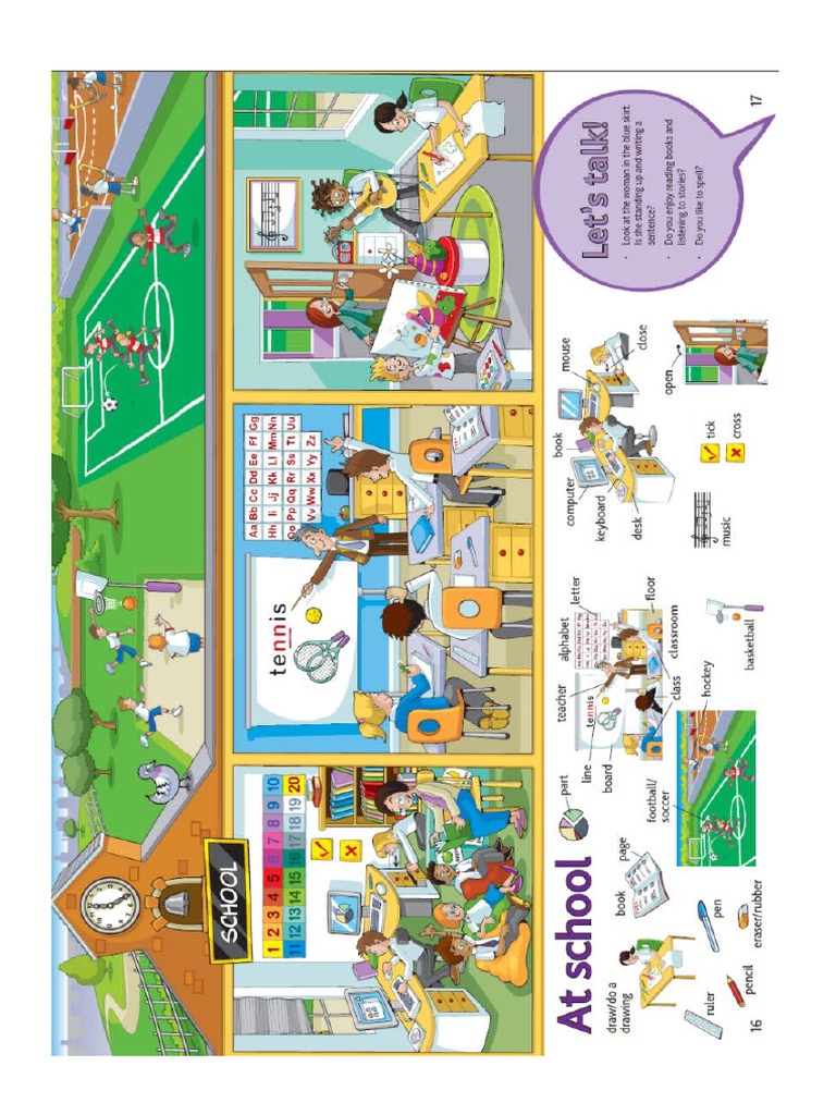 School Picture Dictionary | PDF