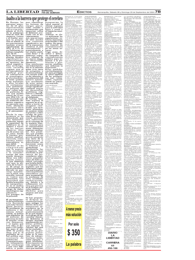 7B - Sábado 28 y Domingo 29 de Sep de 2024 | PDF