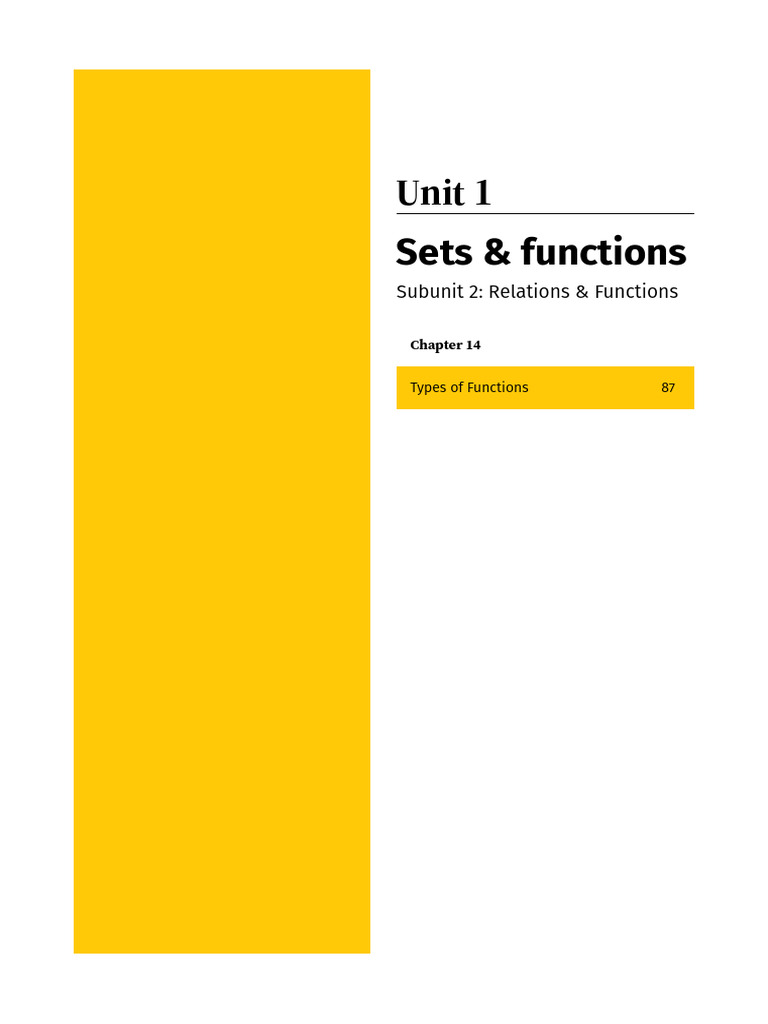 G11 - Unit 1 Week 5 & 6 - Math Student Handbook | PDF