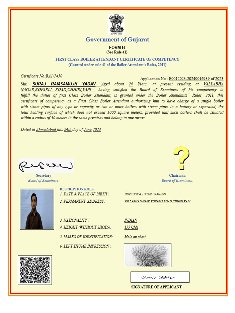 OutputPath - Certificate - Boiler Competency (First Class) - E0012023 ...