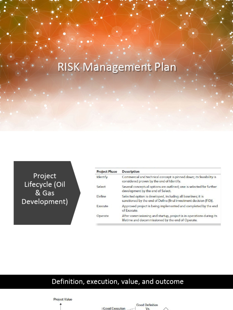 Uncertainty and Risk Plan | PDF