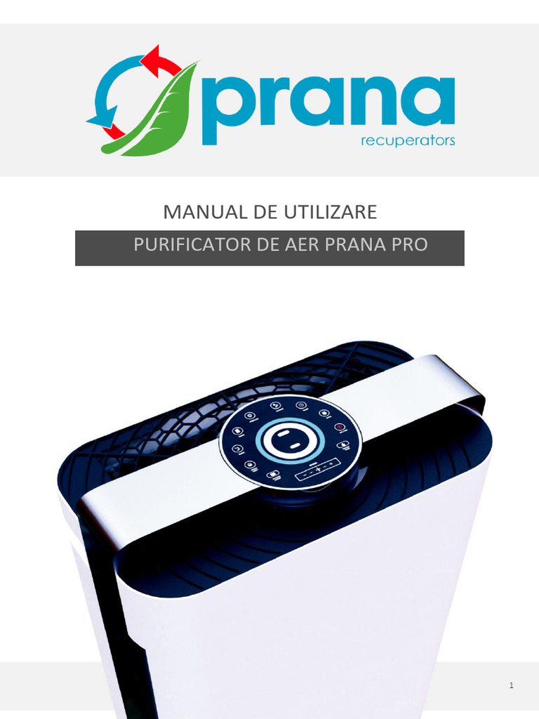 Manual Tehnic Air Cleaner Pro | PDF