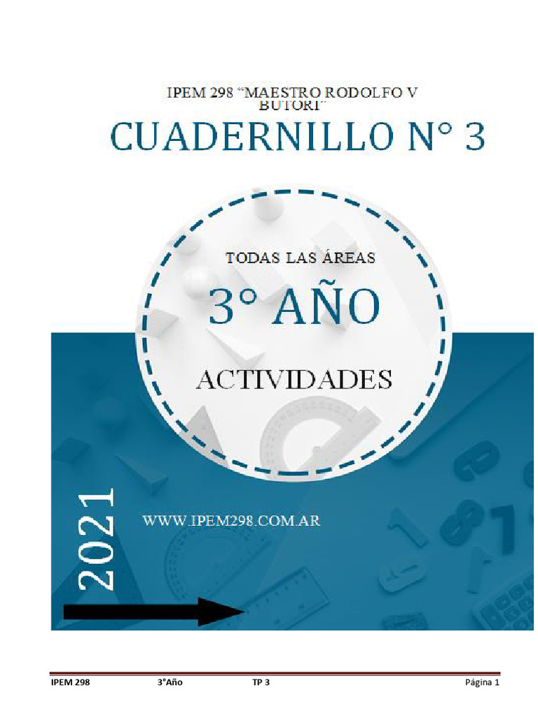 3º Cuadernillo - 3ro Año | PDF