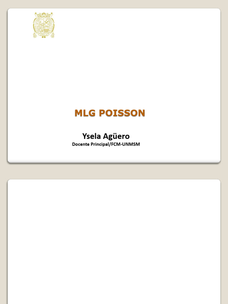 MLG Poisson | PDF