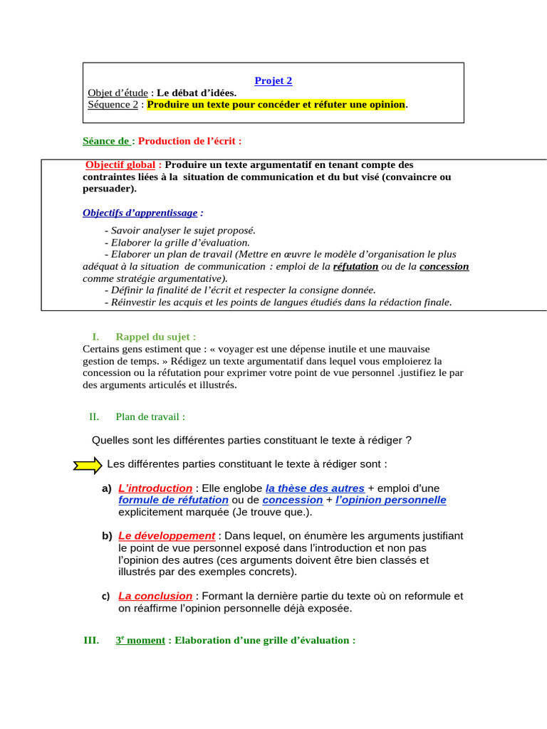 Pe Concession Réfutation | PDF