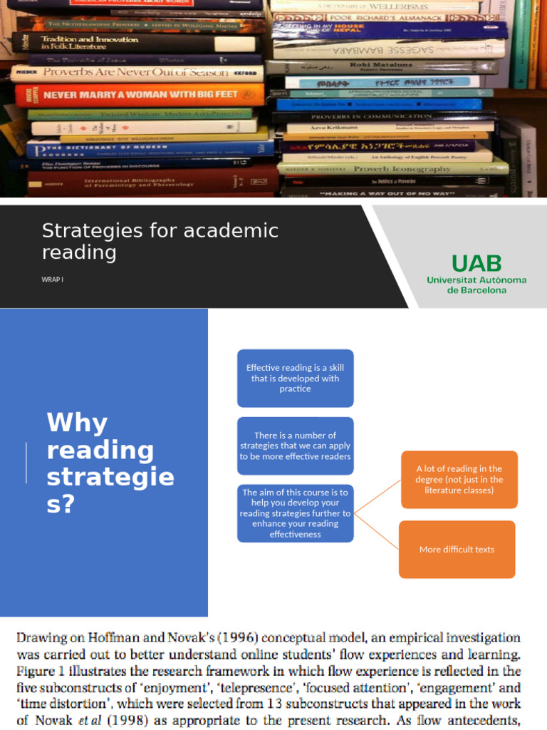 2-Strategies Academic Reading - PPT | PDF