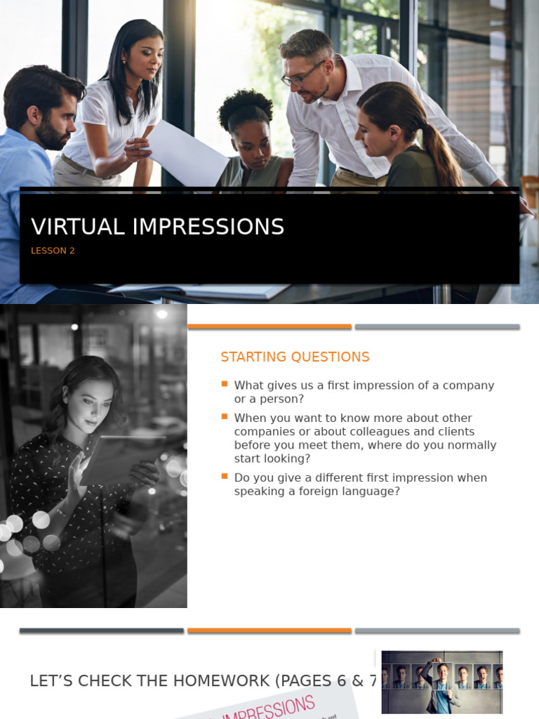 Virtual Impressions | PDF